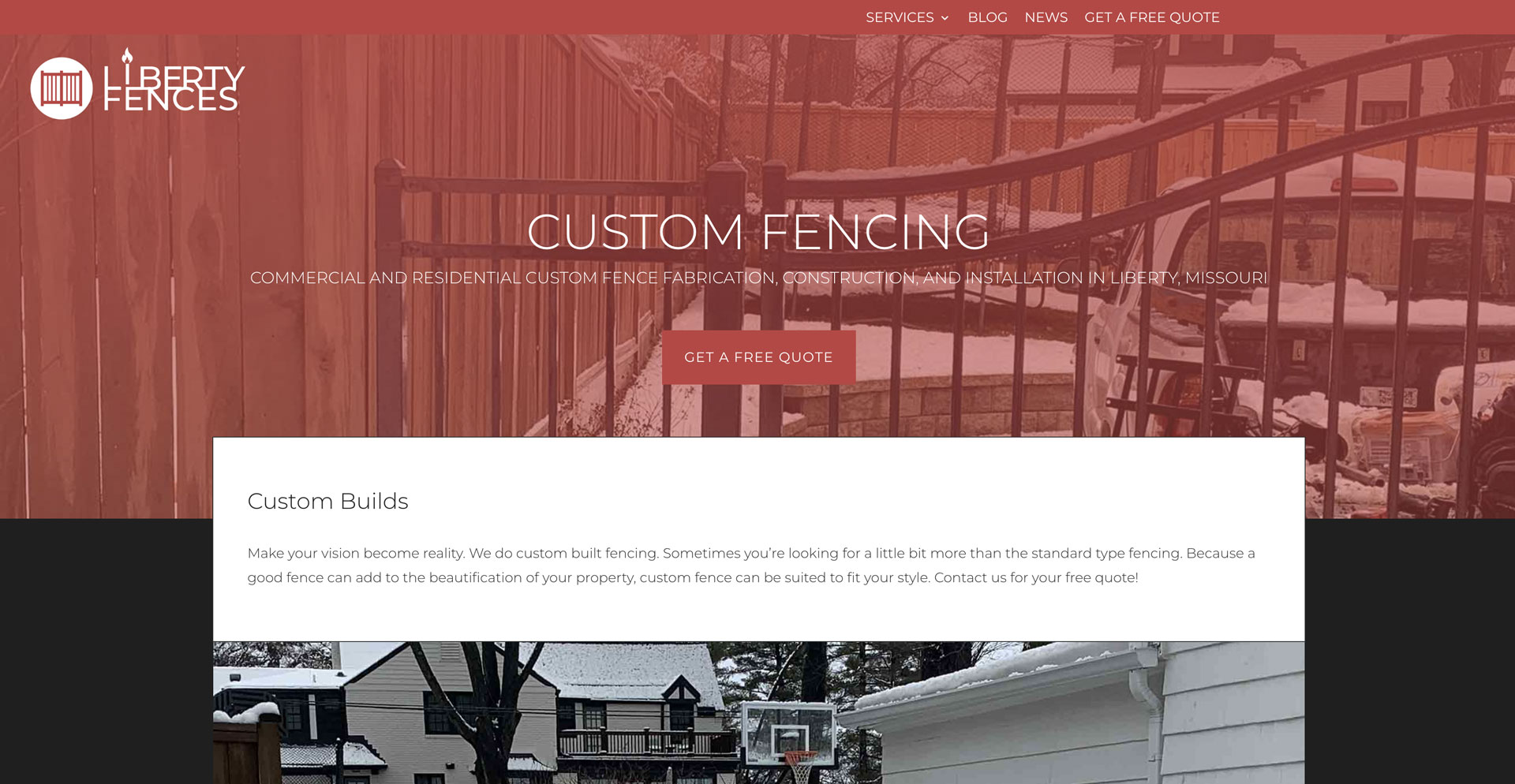 Custom Fencing - Liberty Fences - Liberty, MO